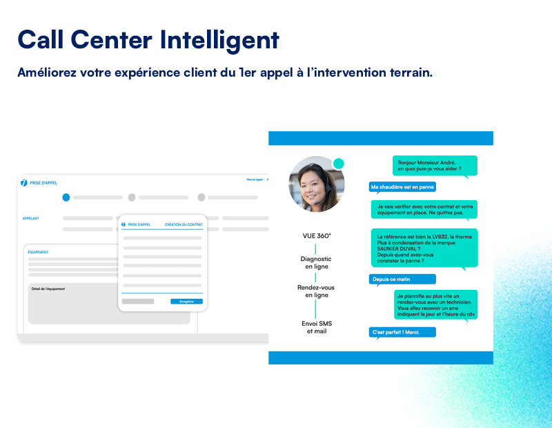 Logiciel call center - Optimisation des tournées